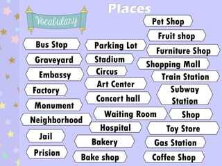 Places Vocabulary Part 2 | PPT