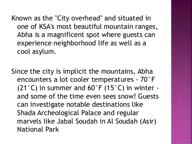 Places to Visit in Abha City.pptx