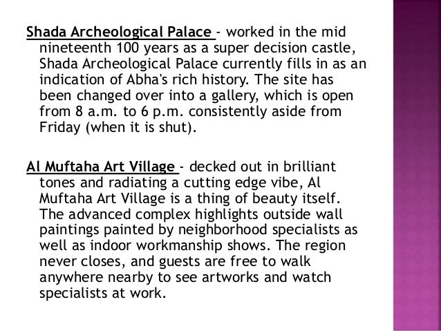 Places to Visit in Abha City.pptx