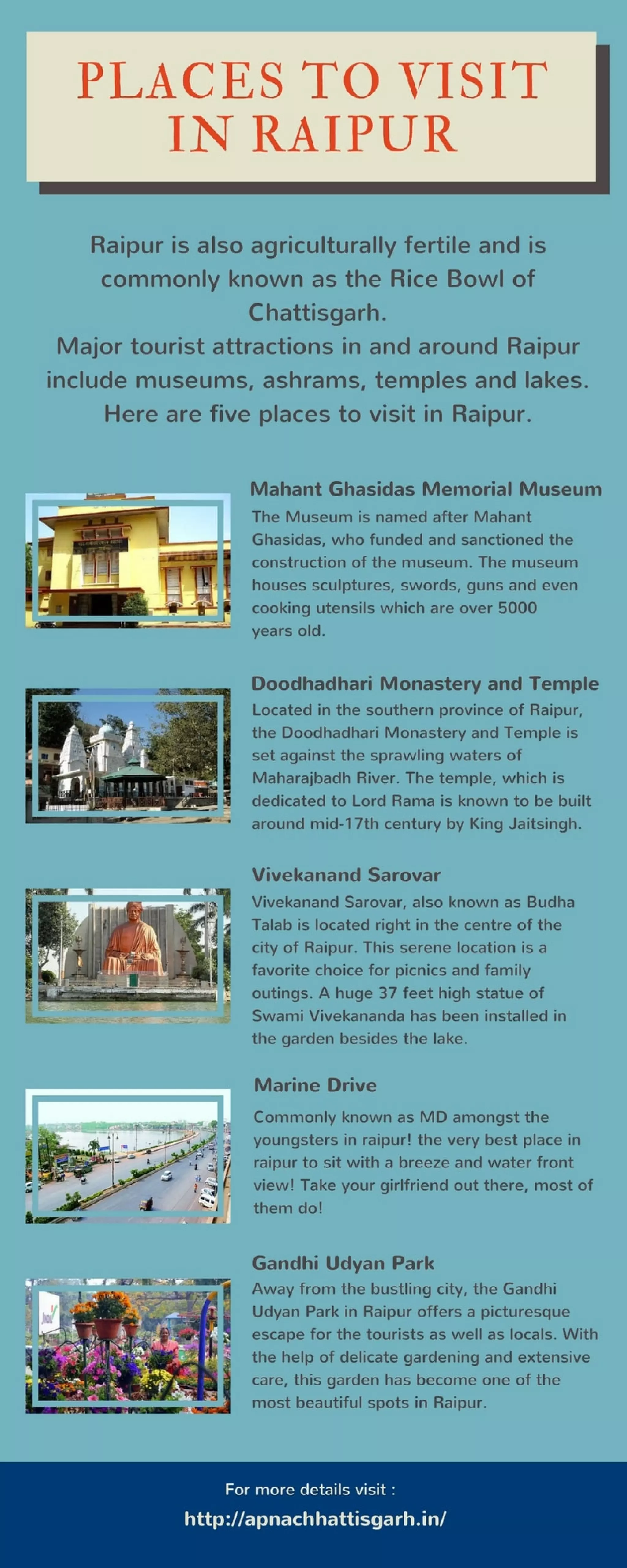 Places to visit in raipur | PDF