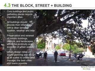 Place Typology: section 4 "intro to urban design and placemaking" | PPTX