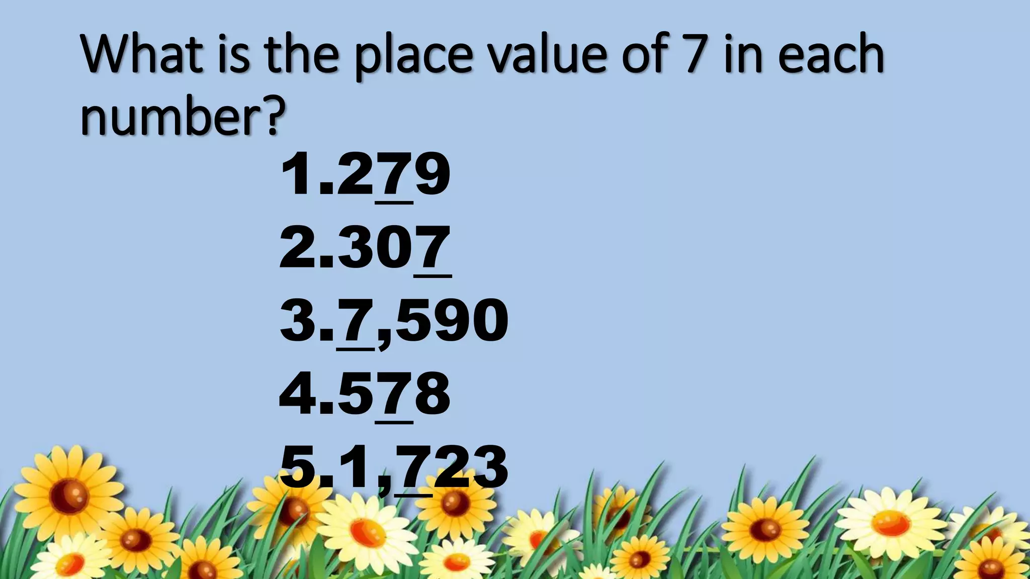 Mathematics-Place Value | PPTX