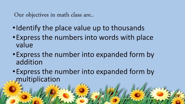 Mathematics-Place Value | PPTX