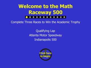 Place value 3rd grade raceway math | PPT