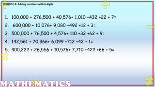 Place value and four operations of arithmetic | PPTX | Homework and ...