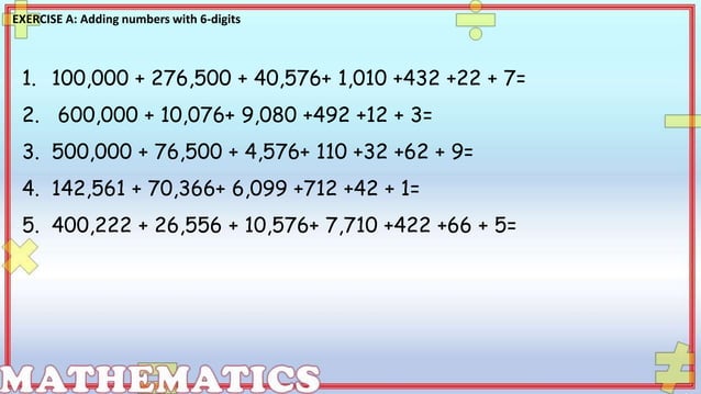 Place value and four operations of arithmetic | PPTX | Homework and ...