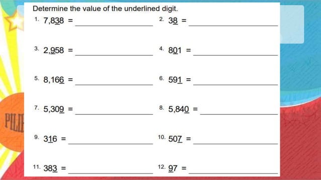 Place value class 3 math | PPTX | Education