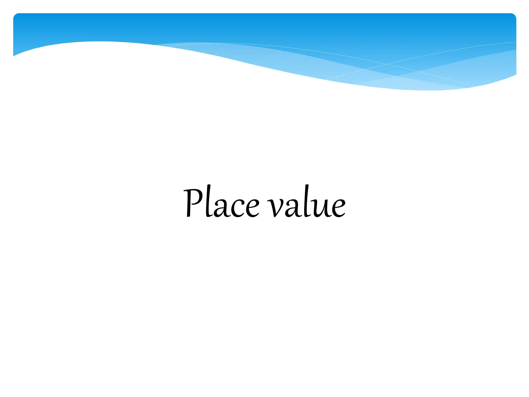 Place Value Chart | Grade 1 | AhmedMatics | PPTX