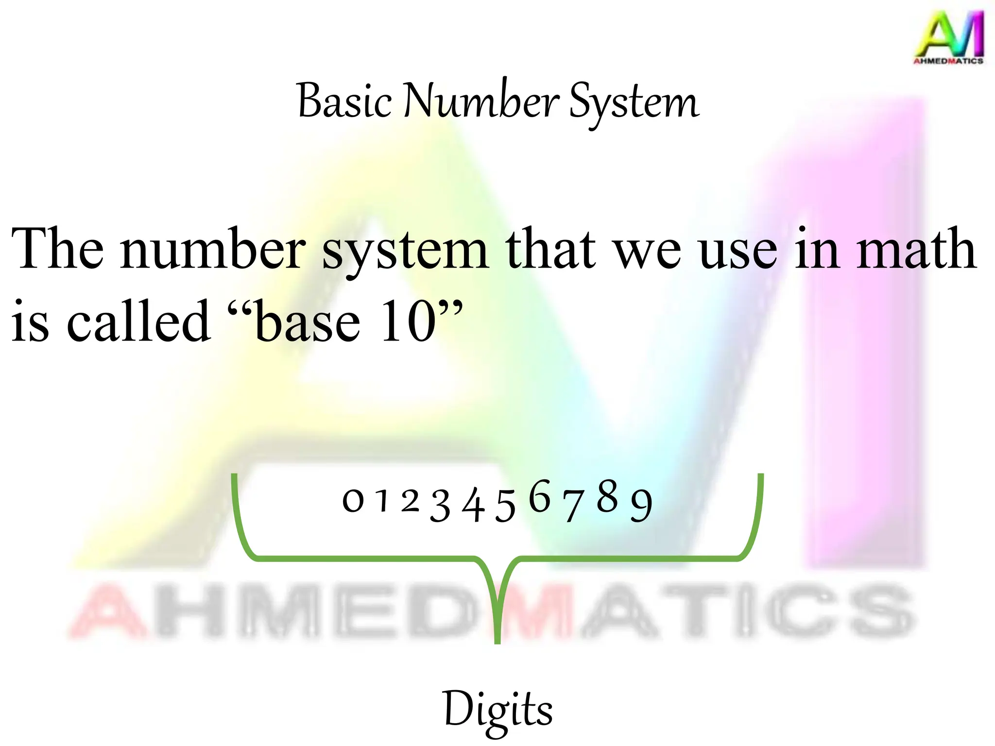 Place Value Chart | Grade 5 | Ahmedmatics | PPTX