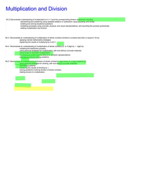 Place Value, Multiplication, Division | PPTX