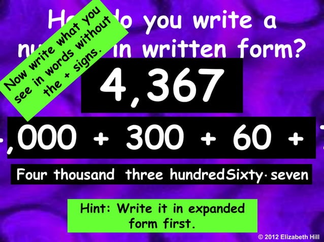 Place Value Powerpoint Lessons.ppt | Education