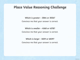place value mathemtics concept for elementary level | PPT