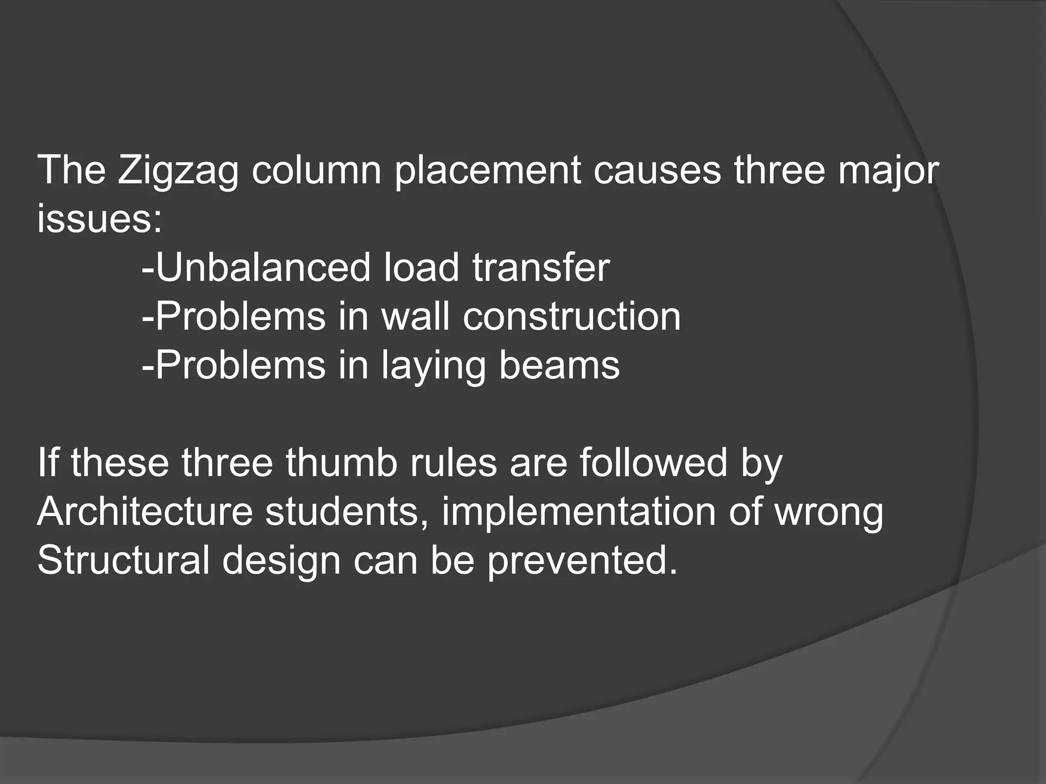 Placing column layout | PPT