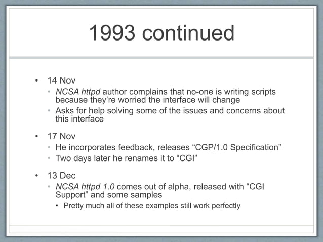 PSGI and Plack from first principles | PPT
