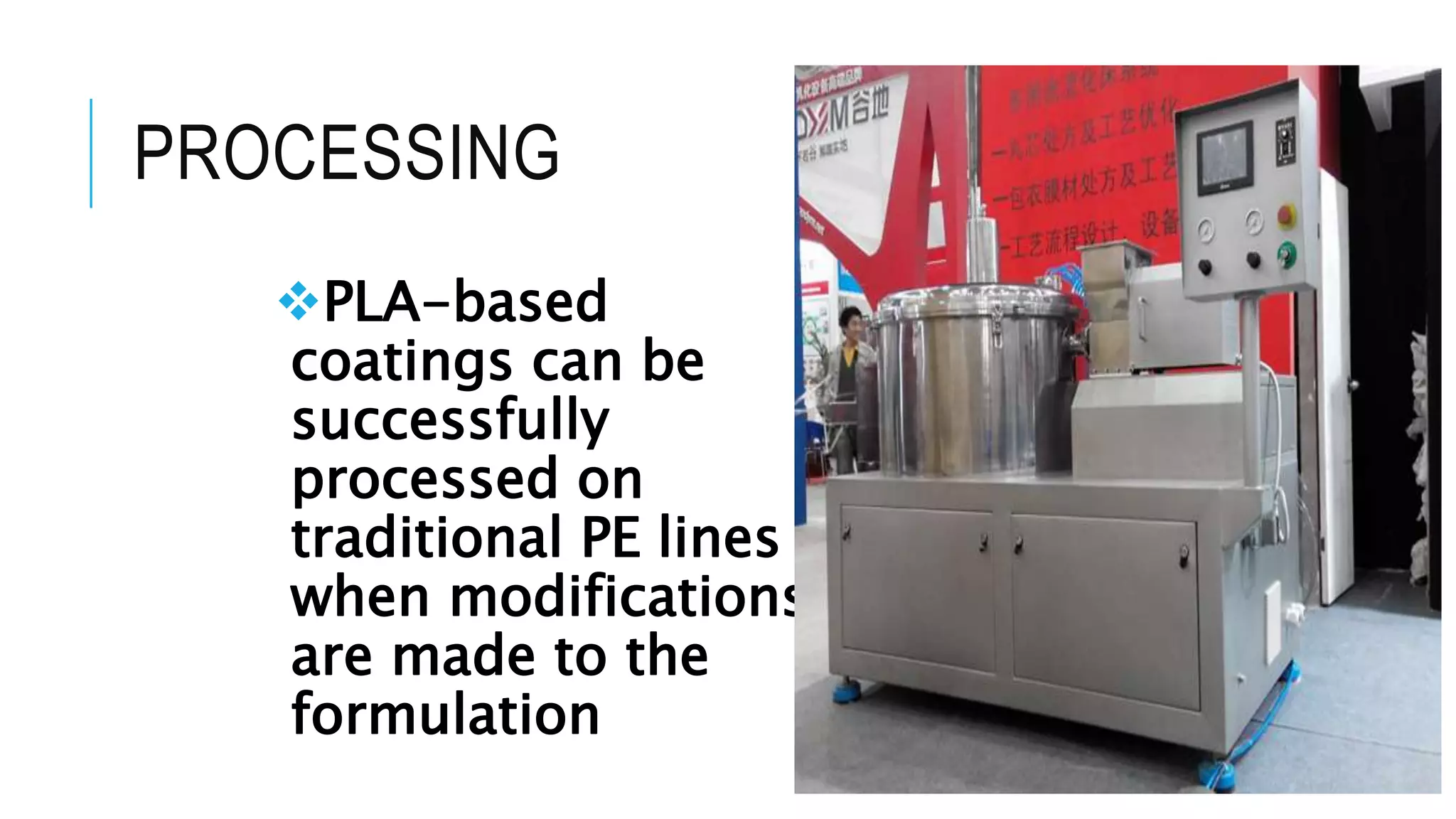 Pla coated paper | PPT