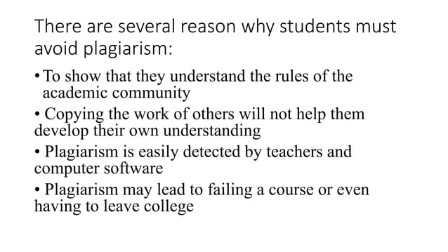 Plagarism and how to avoiding plagiarism .pptx