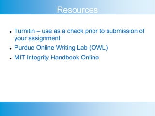 Plagiarism lecture 2020 | PPT