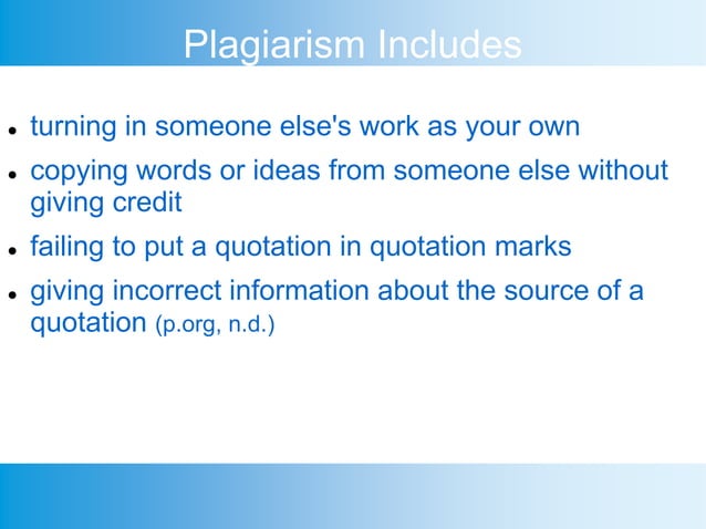 Plagiarism lecture 2020 | PPT