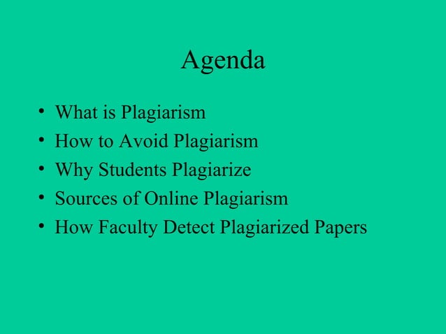 Plagiarism | PPT