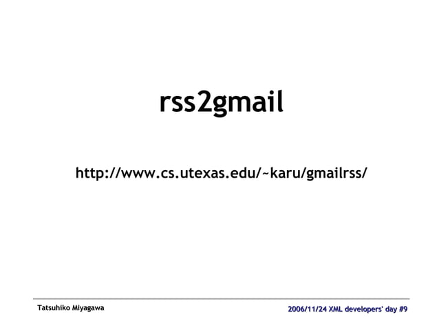 Plagger the duct tape of internet | PPT