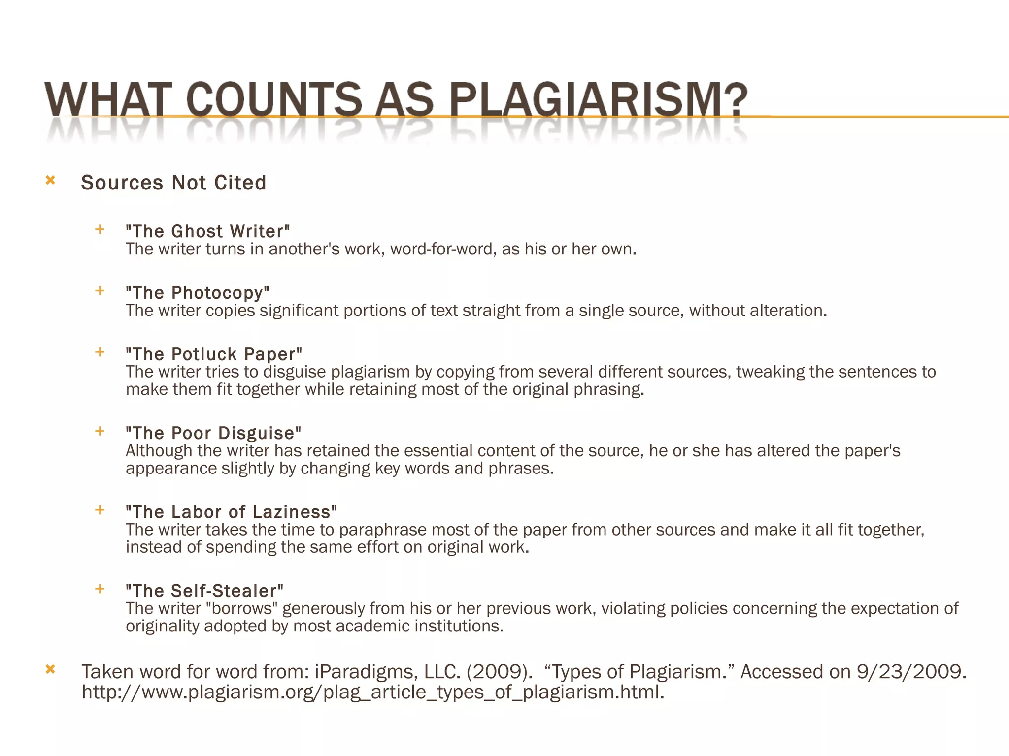 Plagiarism | PPT