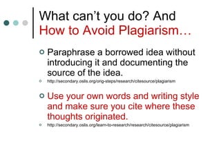 Plagiarism | PPT