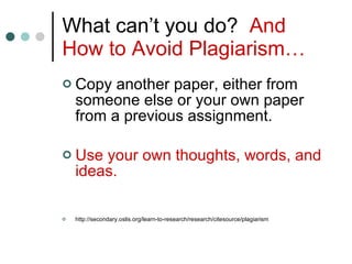 Plagiarism | PPT