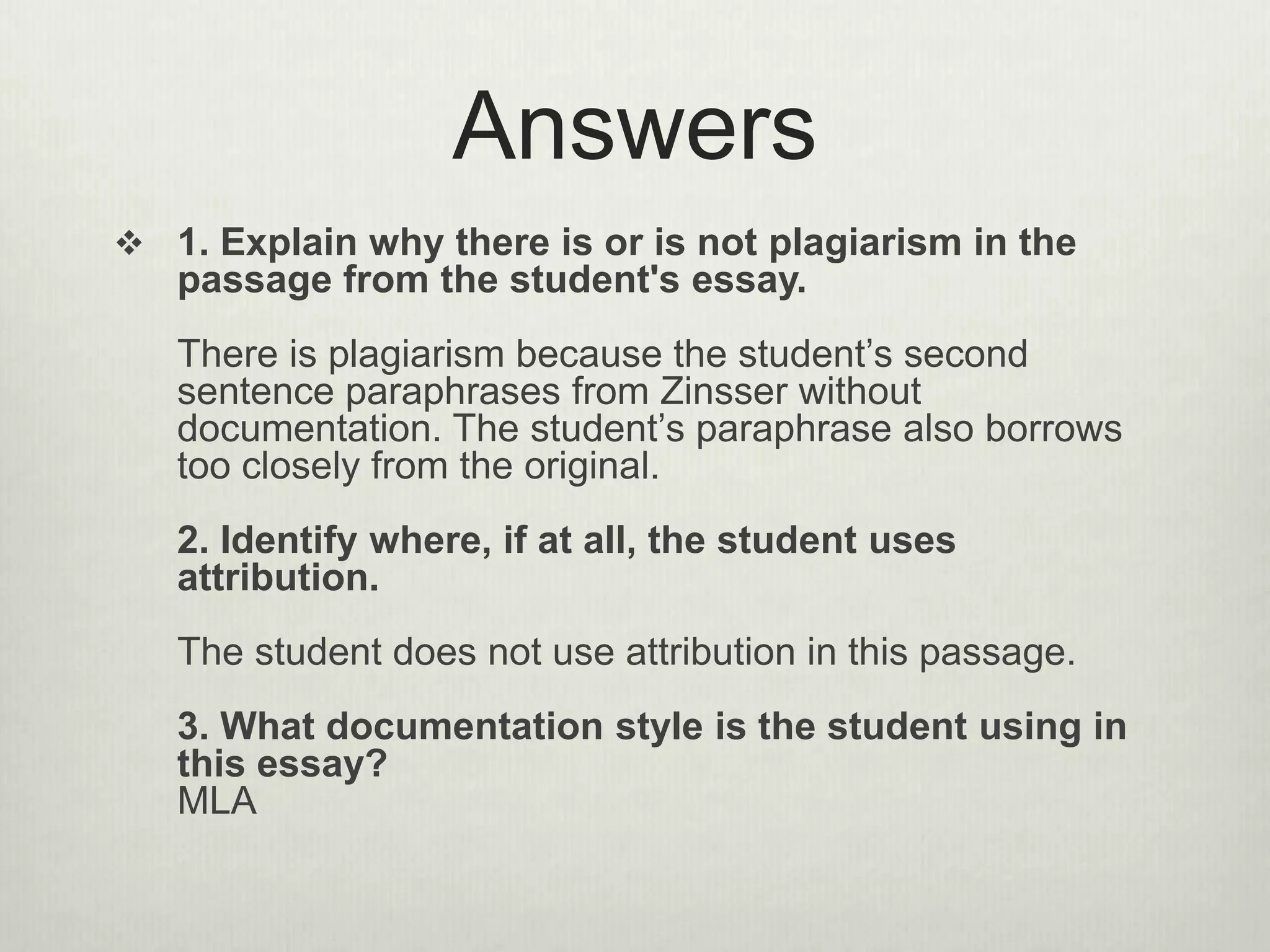 Paraphrasing, Citing & Quotations | PPTX