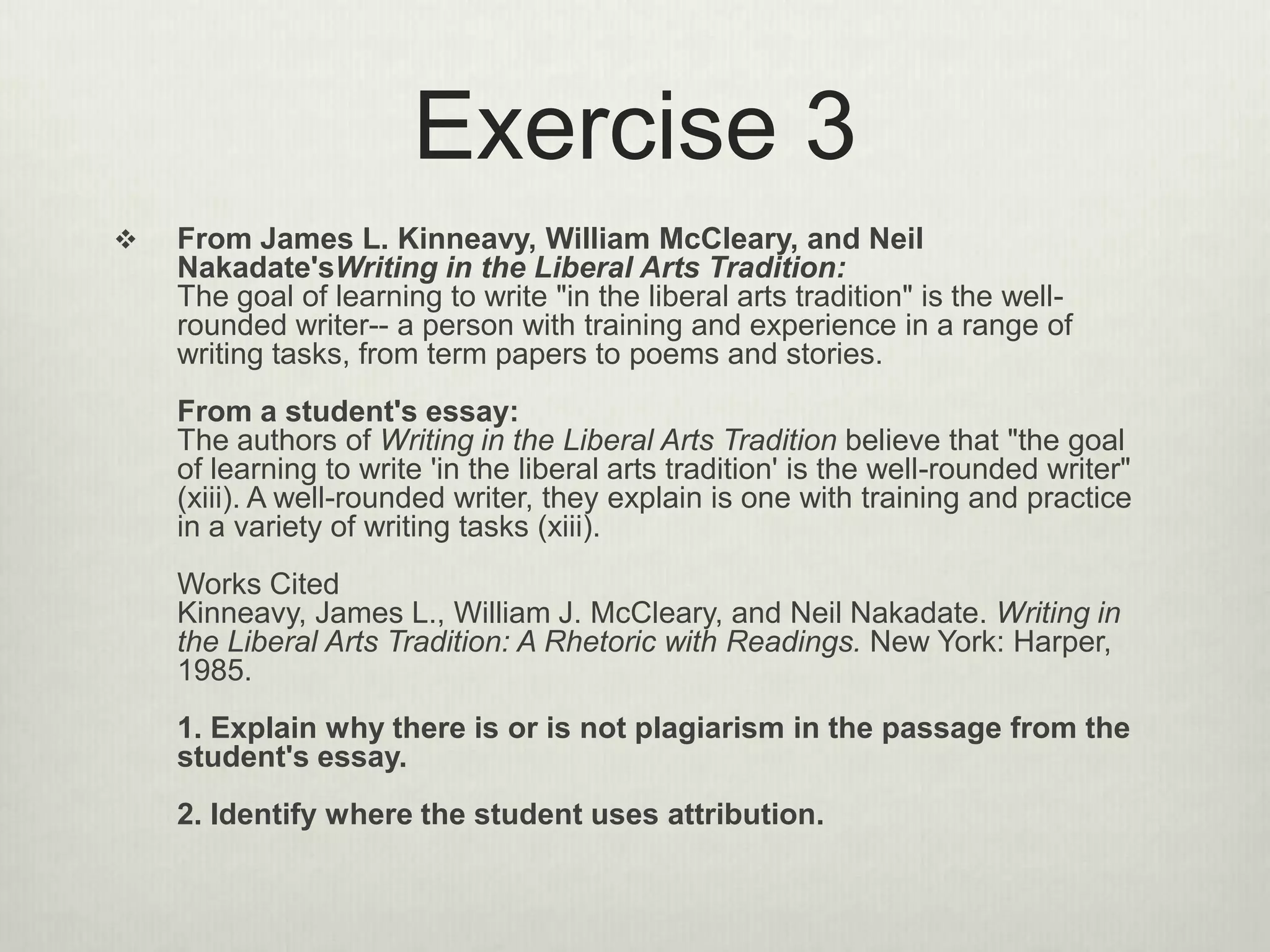 Paraphrasing, Citing & Quotations | PPTX