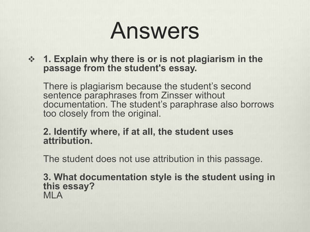 Paraphrasing, Citing & Quotations | PPTX