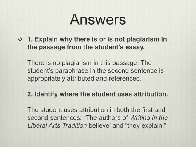 Paraphrasing, Citing & Quotations | PPT