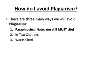 Plagiarism | PPT