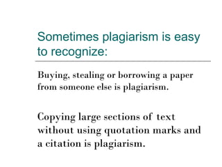 Plagiarism | PPT