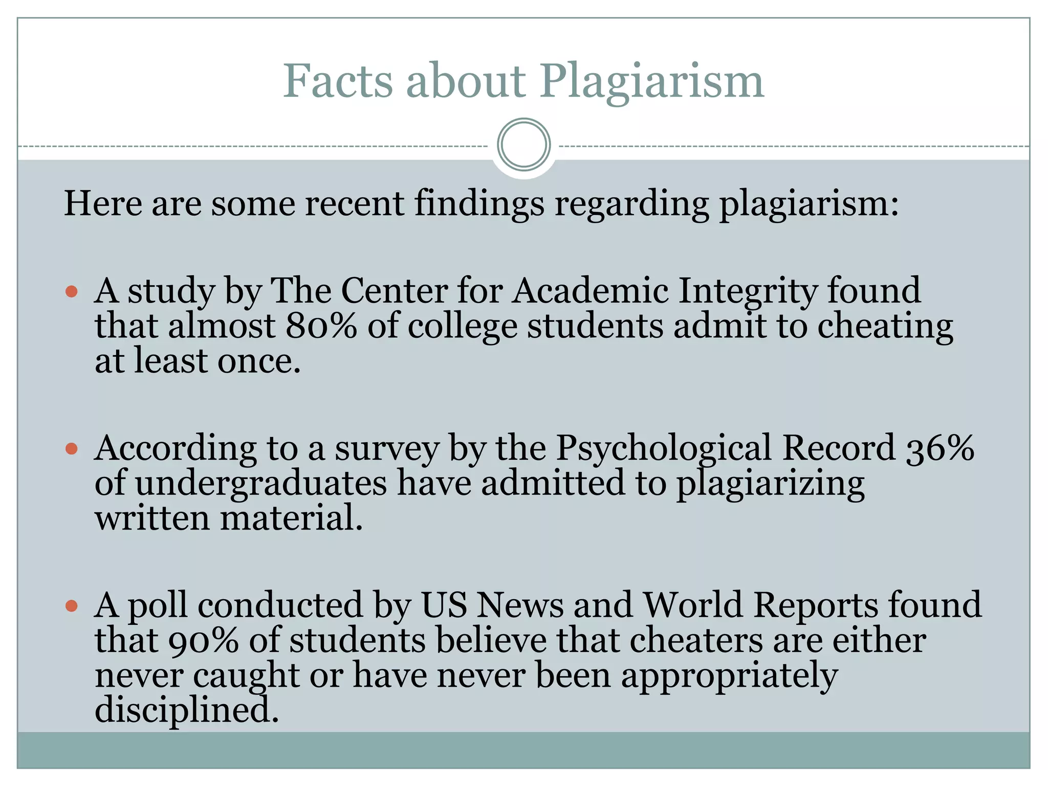 Plagiarism | PPTX