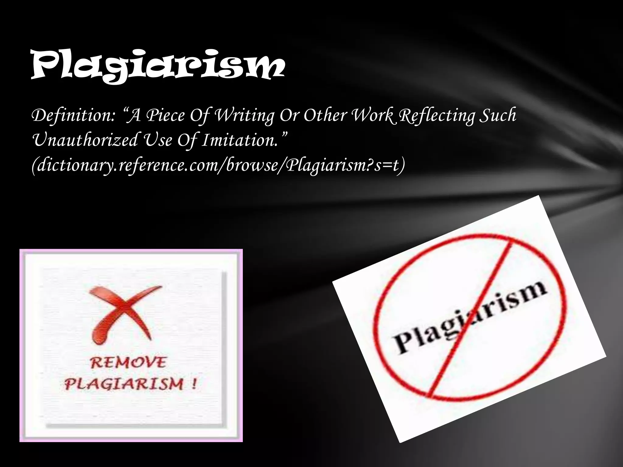 Plagiarism | PPT