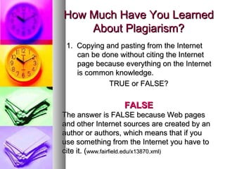 Plagiarism | PPT