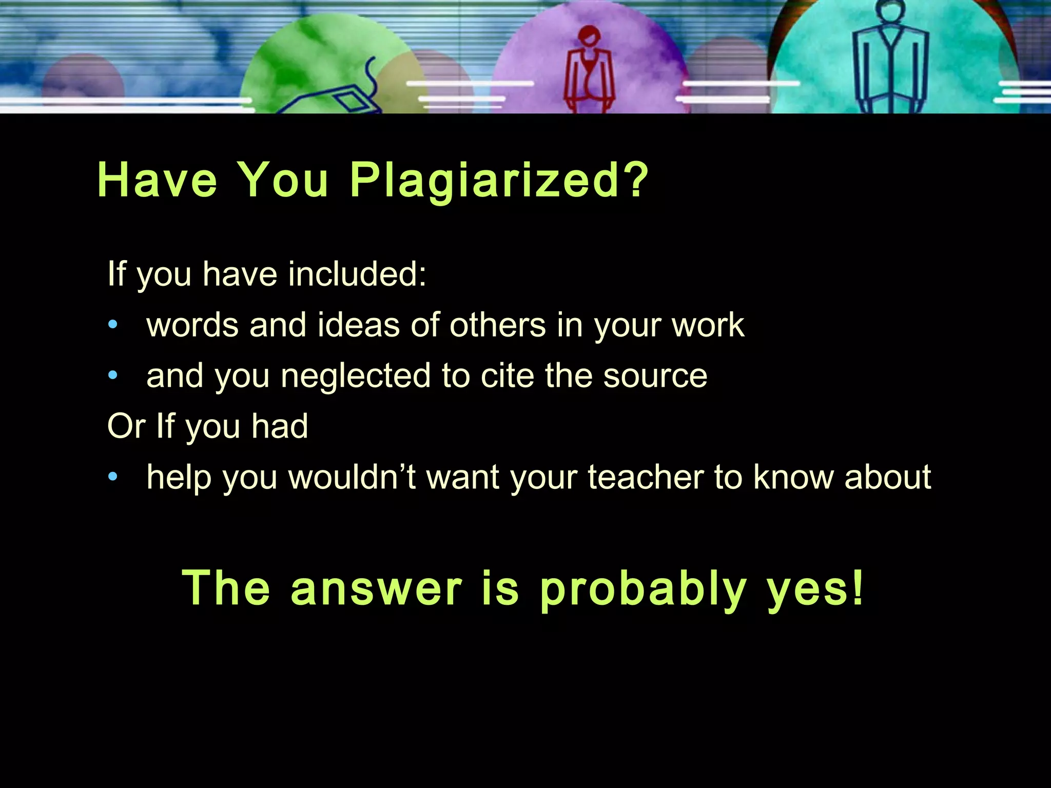 Plagiarism | PPS