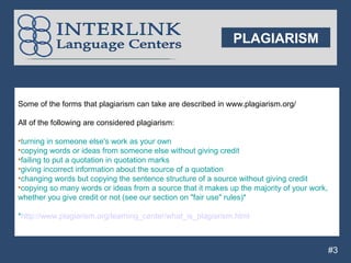 Plagiarism | PPT
