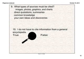 Plagiarism | PDF