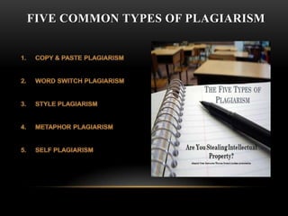 Plagiarism.pptx ics | PPT