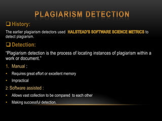 Plagiarism.pptx ics | PPTX
