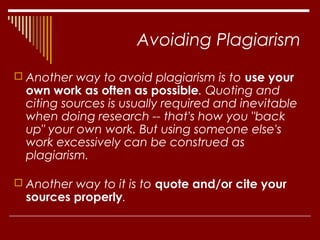 Plagiarism | PPT