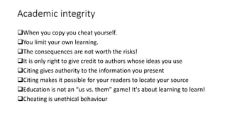 Plagiarism | PPTX