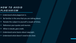 Plagiarism | PPTX