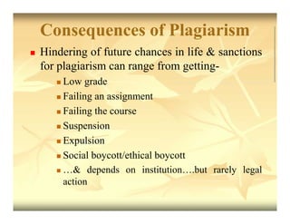 Plagiarism & Ethics | PDF