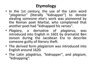Plagiarism- A Malpractice in Academia | PPTX