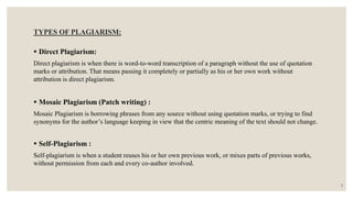 Plagiarism | PPTX