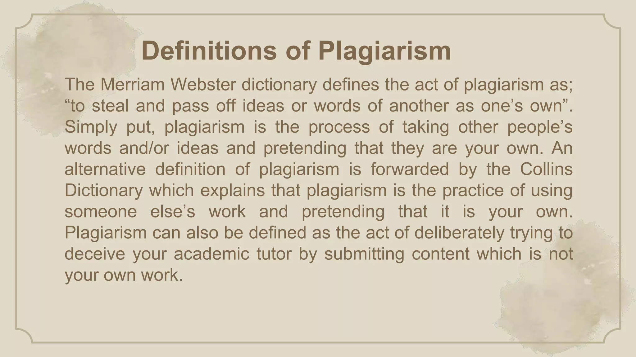 Plagiarism; How to Know and How to Avoid it? In Research Methodology | PPTX