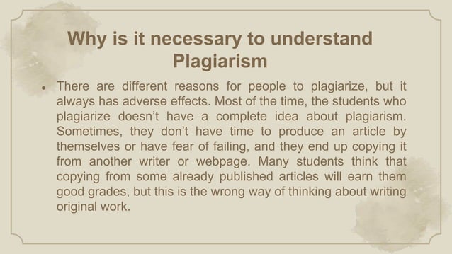 Plagiarism; How to Know and How to Avoid it? In Research Methodology ...