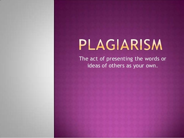 6 Common Types Of Plagiarism